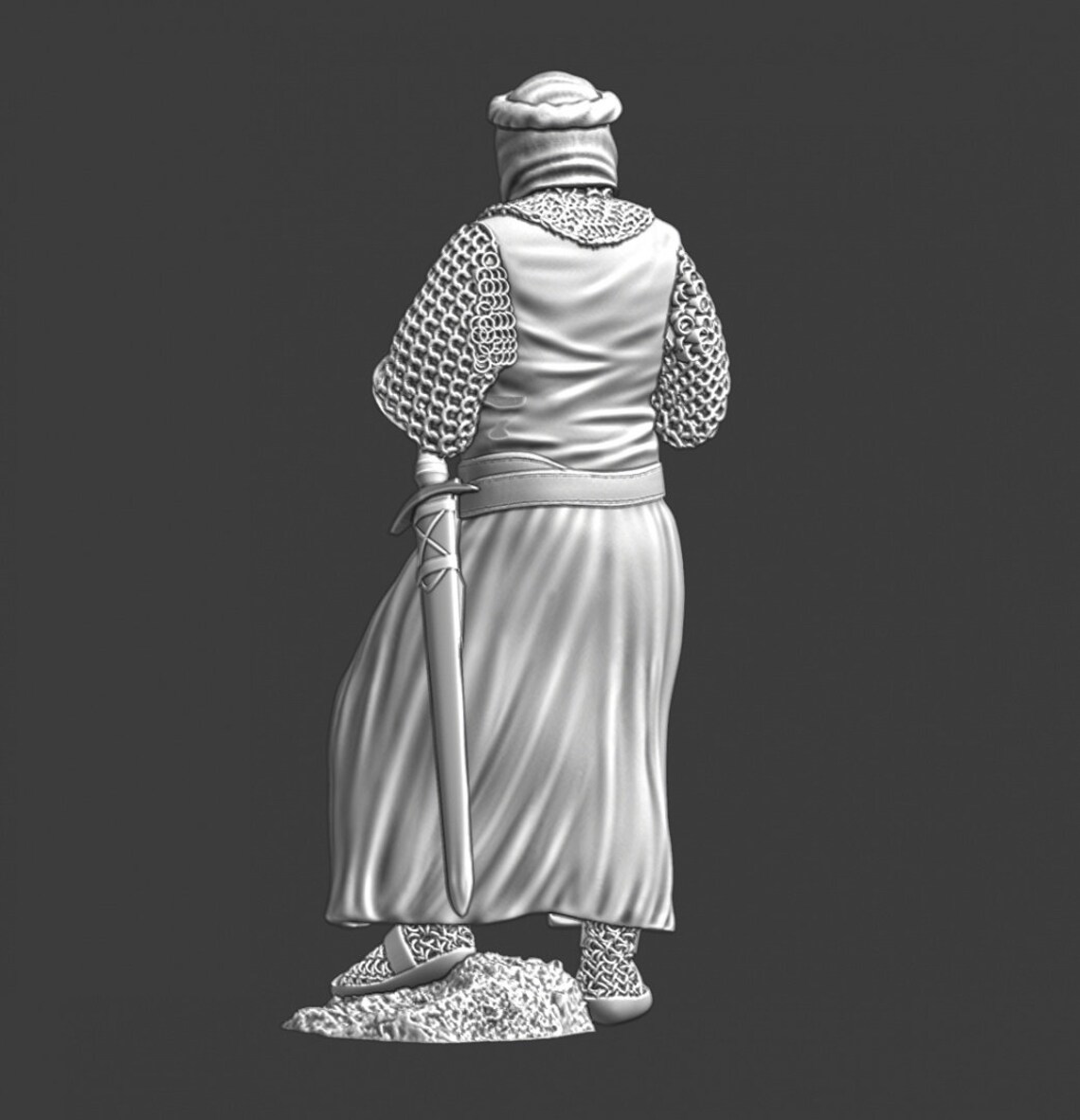 Northern Crusades Miniatures, Medieval Crusader Knight Resting, RPG ...