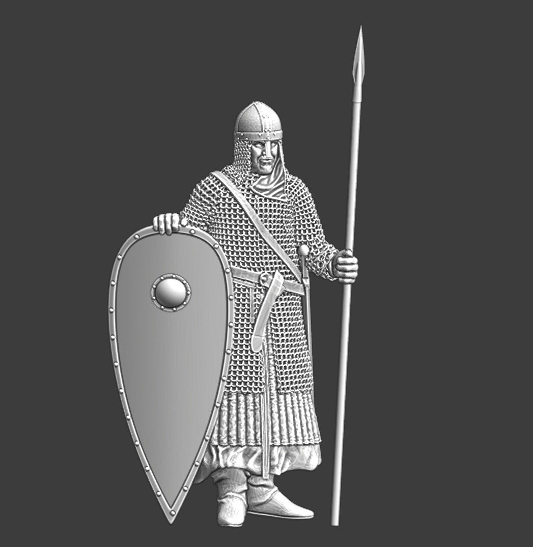 Northern Crusades Miniatures, Medieval Scandinavian Crusader Guard Duty ...
