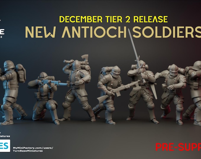 Trench Crusade : New Antioch Heavy Mechanised Infantry(polearm) Well ...