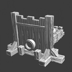 Northern Crusades Miniatures, Medieval Cannon, Bombard, Siege, 1/56 ...