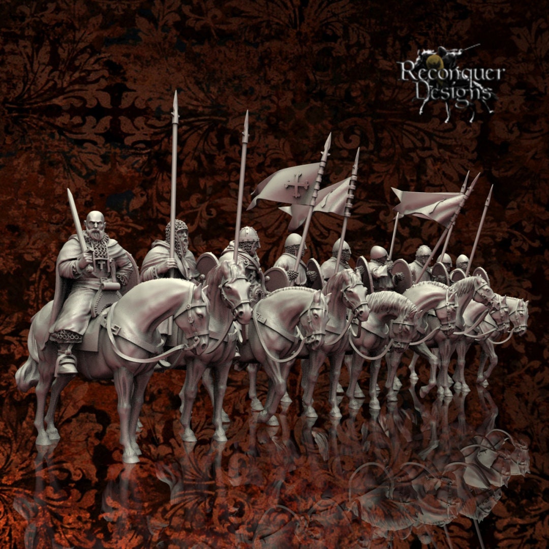 Reconquer Designs, Caballero Miniatures, 12th Century Military Order ...