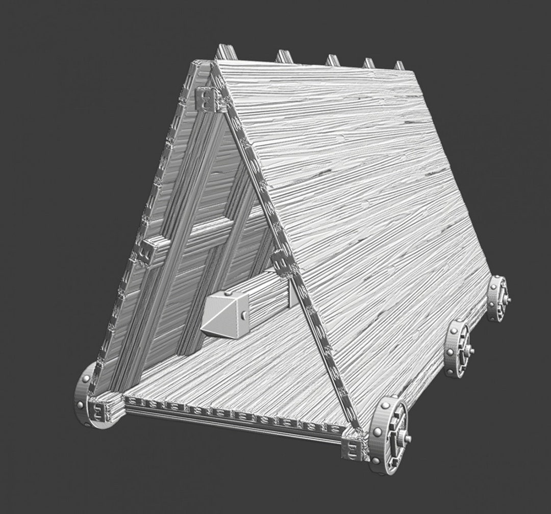 Northern Crusades Miniatures, Medieval Siege Battering Ram, Scenery ...