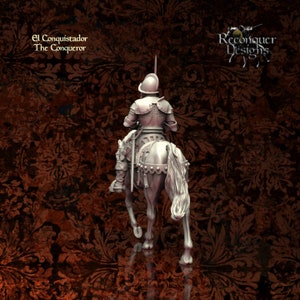 The Conquistador by Reconquer Designs Miniatures, 20mm 28mm 32mm 40mm ...