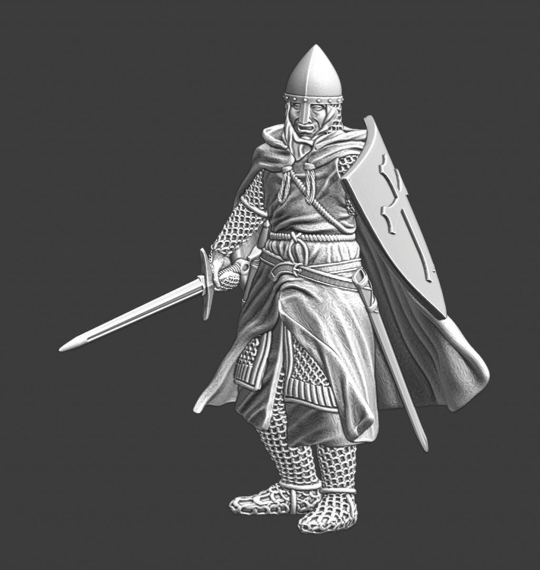 Northern Crusades Miniatures, Medieval German Crusader Knight, Baron ...