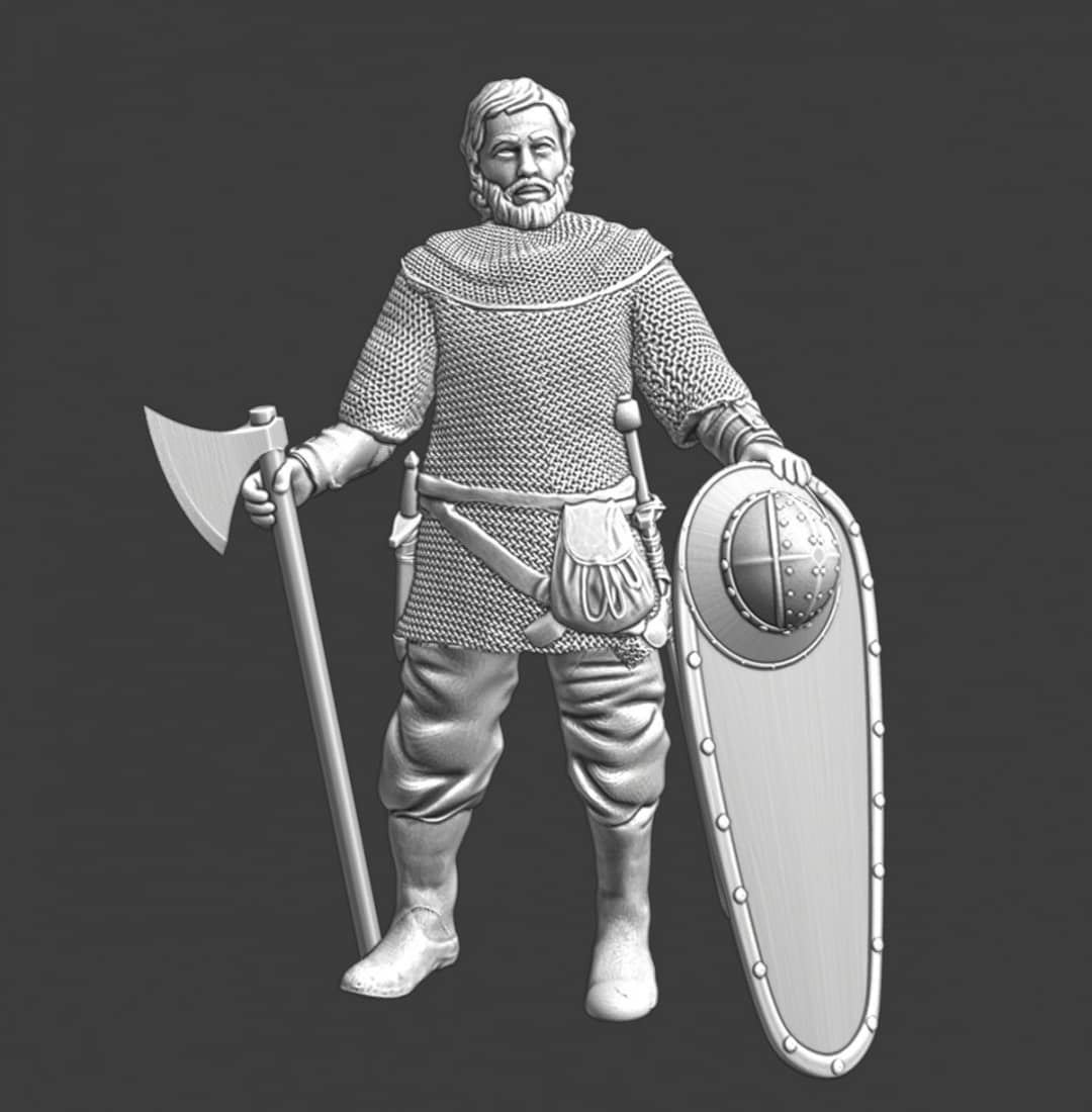 Northern Crusades Miniatures, Medieval Scandinavian Mercenary, Role ...