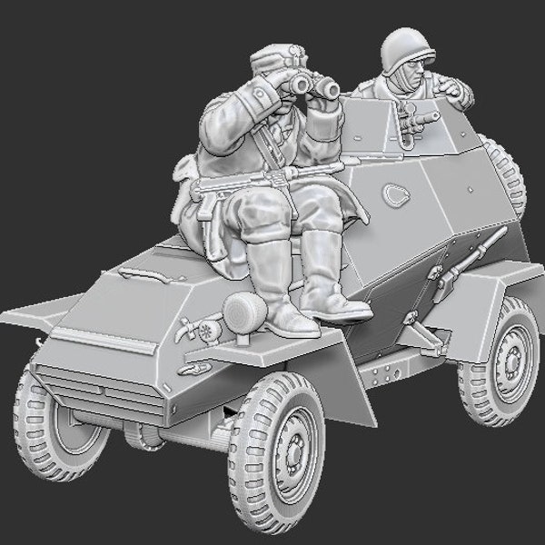 3d Printed Armored Car - Etsy