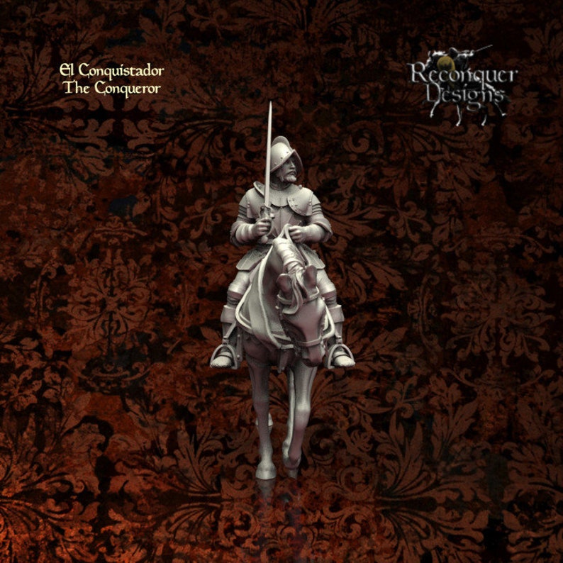 The Conquistador by Reconquer Designs Miniatures, 20mm 28mm 32mm 40mm ...