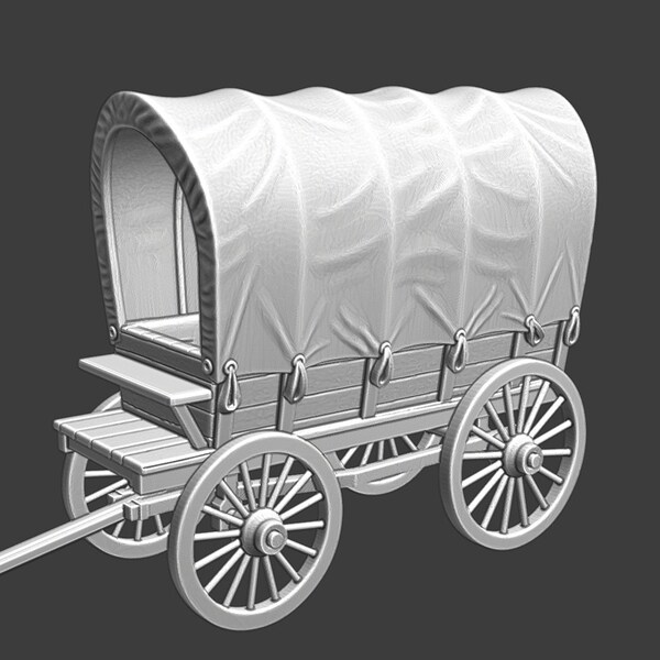 Miniature Covered Wagon - Etsy