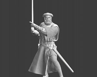 Northern Crusades Miniatures, Medieval Crusader Knight Fighting, RPG ...