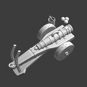 Northern Crusades Miniatures, Medieval Adjustable Bombard, Crusader ...