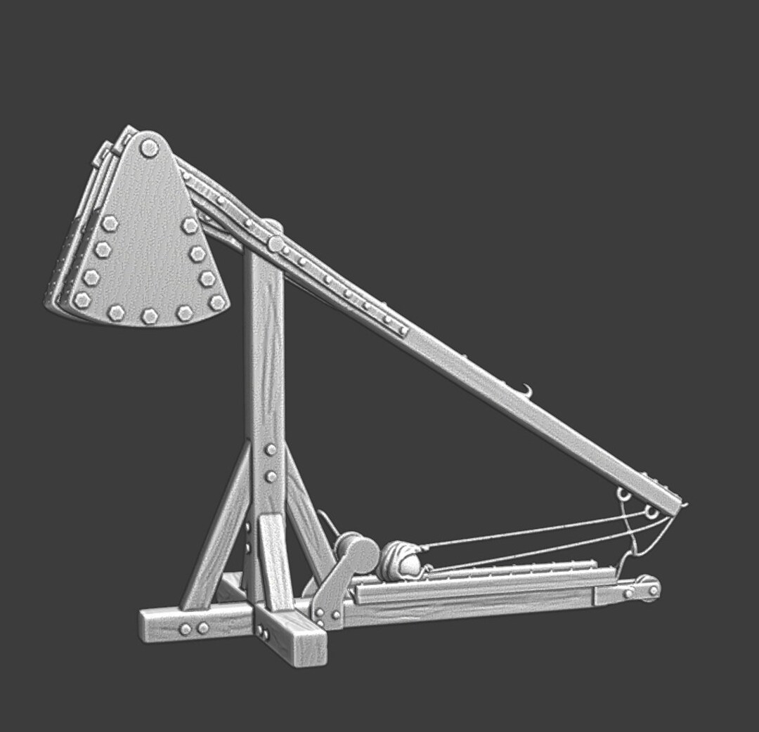 Northern Crusades Miniature, Medieval 2 Weight Catapult, Role Playing ...