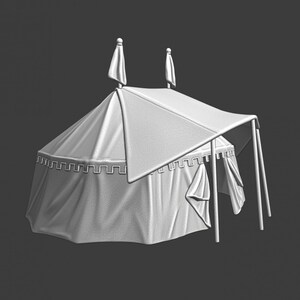Northern Crusades Miniatures, Large Medieval Command Tent, Role Playing ...