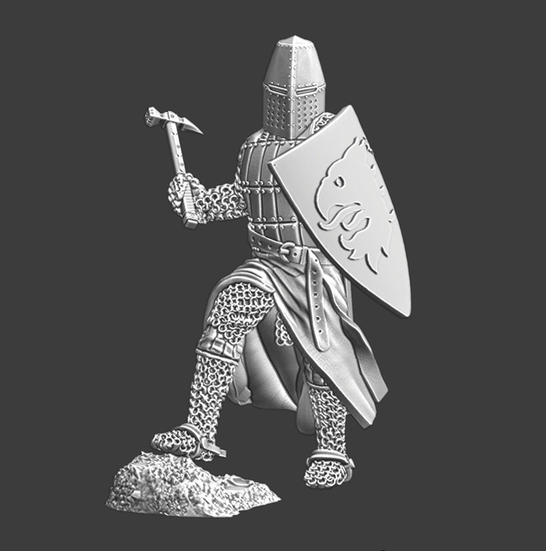 Northern Crusades Miniatures, Medieval Swedish Crusader Knight Sverre ...