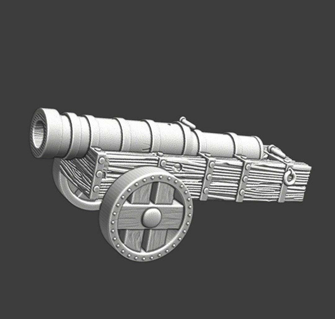 Northern Crusades Miniature, Medieval Cannon, Early Transportable ...