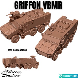 Modern French Griffon VBMR APC Transport, Eskice Miniatures, Wargaming ...