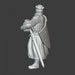 Northern Crusades Miniature, Medieval Crusader Foot Knight Pointing ...