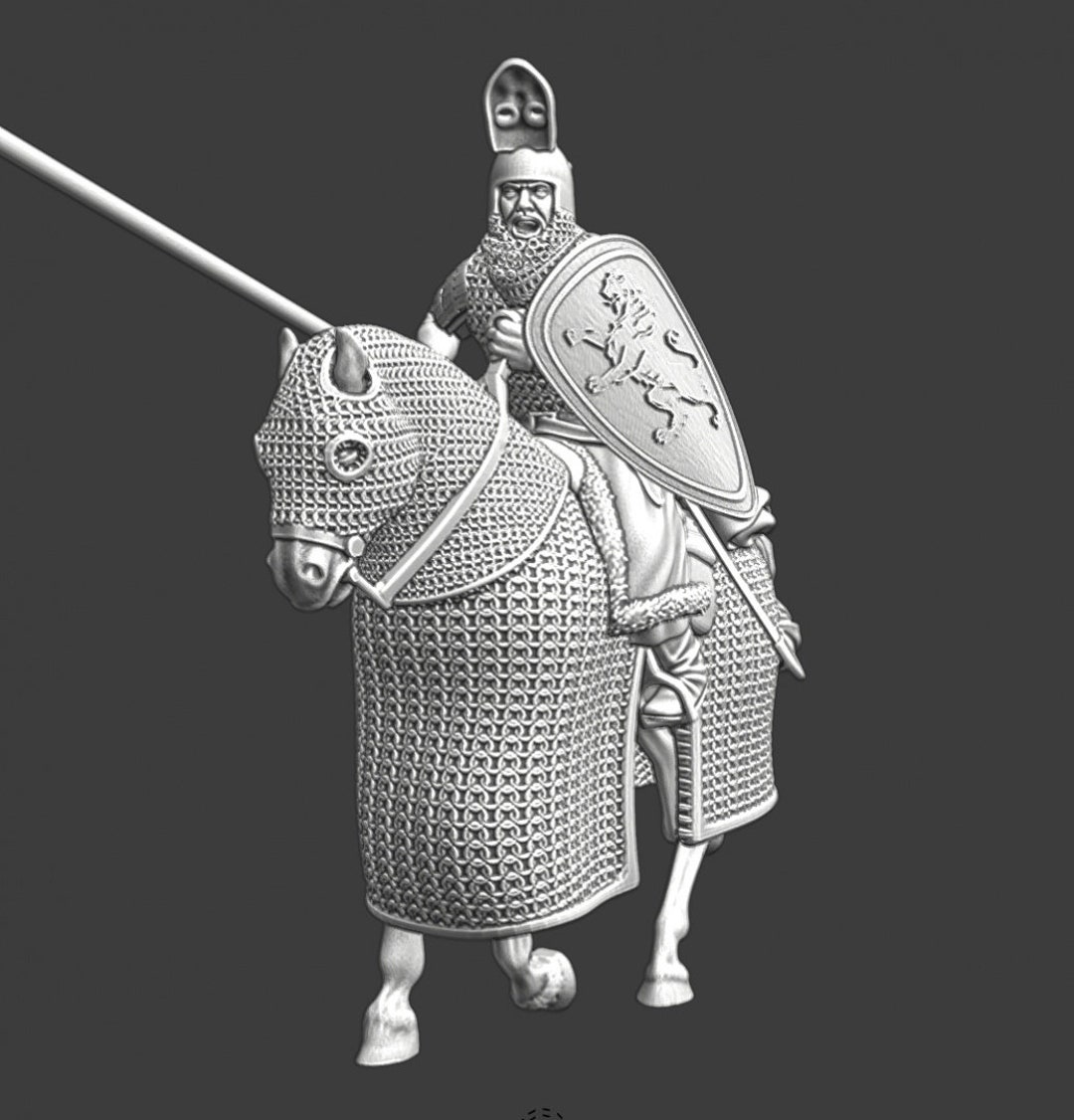 Northern Crusades Miniature, Medieval Russian Heavy Cavalry, Novgorod ...