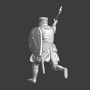 Northern Crusades Miniatures, Medieval Danish Crusader Soldier ...