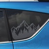 Fits 2018-2023 Subaru Crosstrek Rear Side Windows Spider Web Decal ...