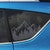 Fits 2018-2023 Subaru Crosstrek Rear Side Windows Spider Web Decal ...