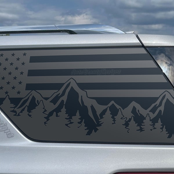 Mountain Graphic Sticker - Etsy