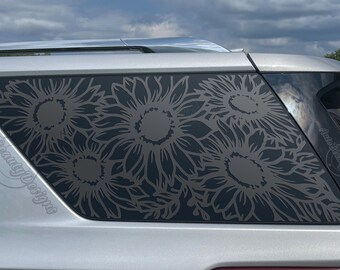 Fits 2018-2023 Chevrolet Traverse Rear Side Windows Floral - Etsy