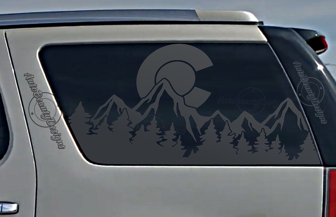 Fits 2007-2014 Cadillac Escalade Rear Side Window Colorado C Mountain ...
