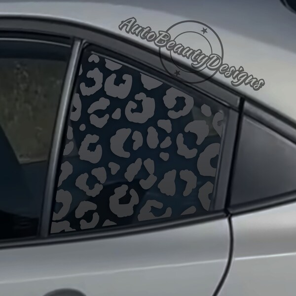 Leopard Print Window Decal for Equinox - Etsy