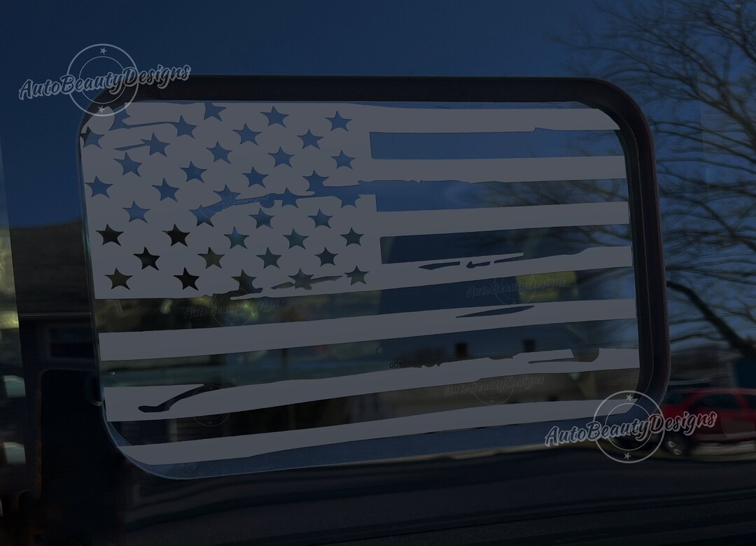 Fits 2022-2025 Ford Maverick Rear Middle Sliding Window Distressed ...