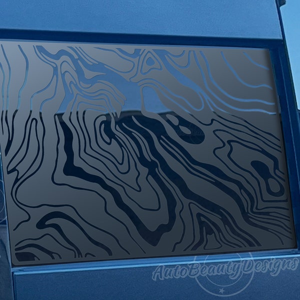 Rear Window Decal Chevy Silverado - Etsy