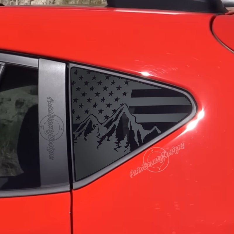 Car Mountain Window Decal - Etsy