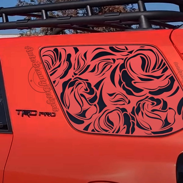 4runner Rear Side Window Decal - Etsy