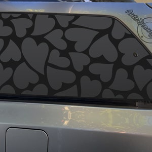 Fits 2011-2020 Toyota Sienna Rear Side Window Hearts Decal Sticker - Etsy