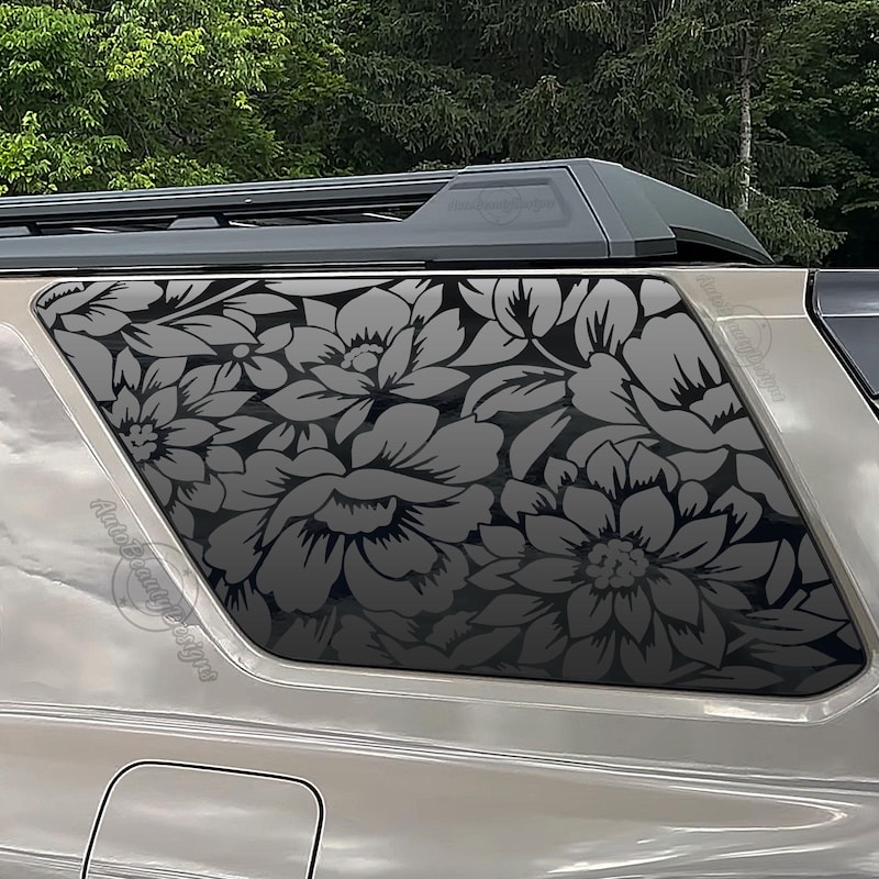 Window Decal 'flower - Etsy