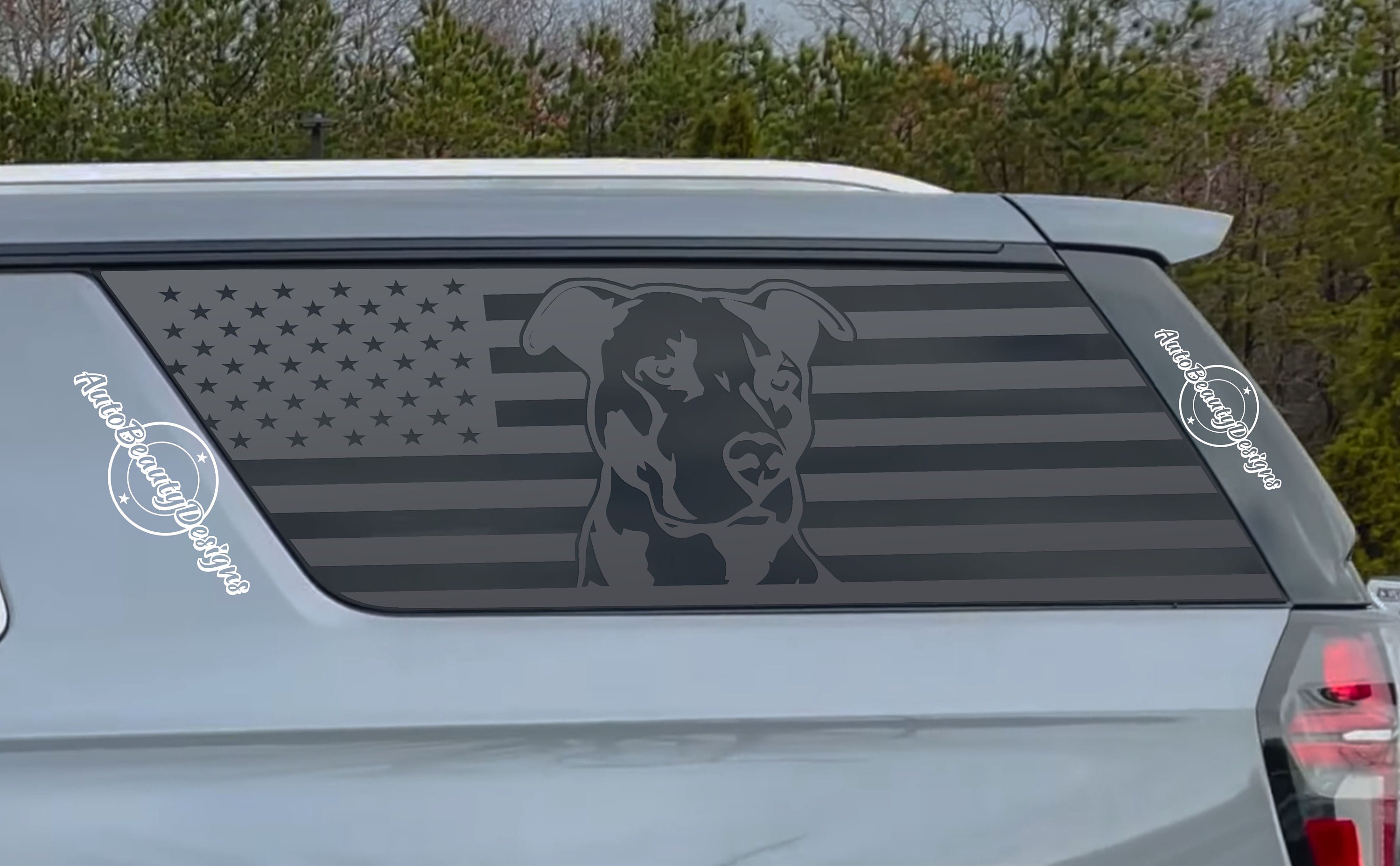 Chevrolet Rear Window Graphics Animal