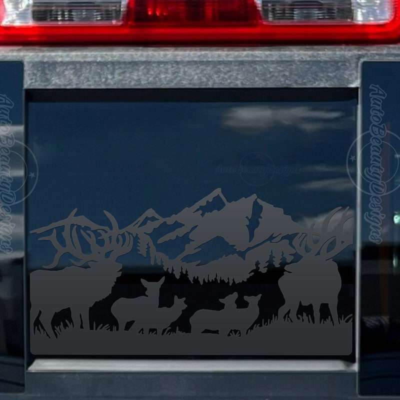 Elk Decal - Etsy