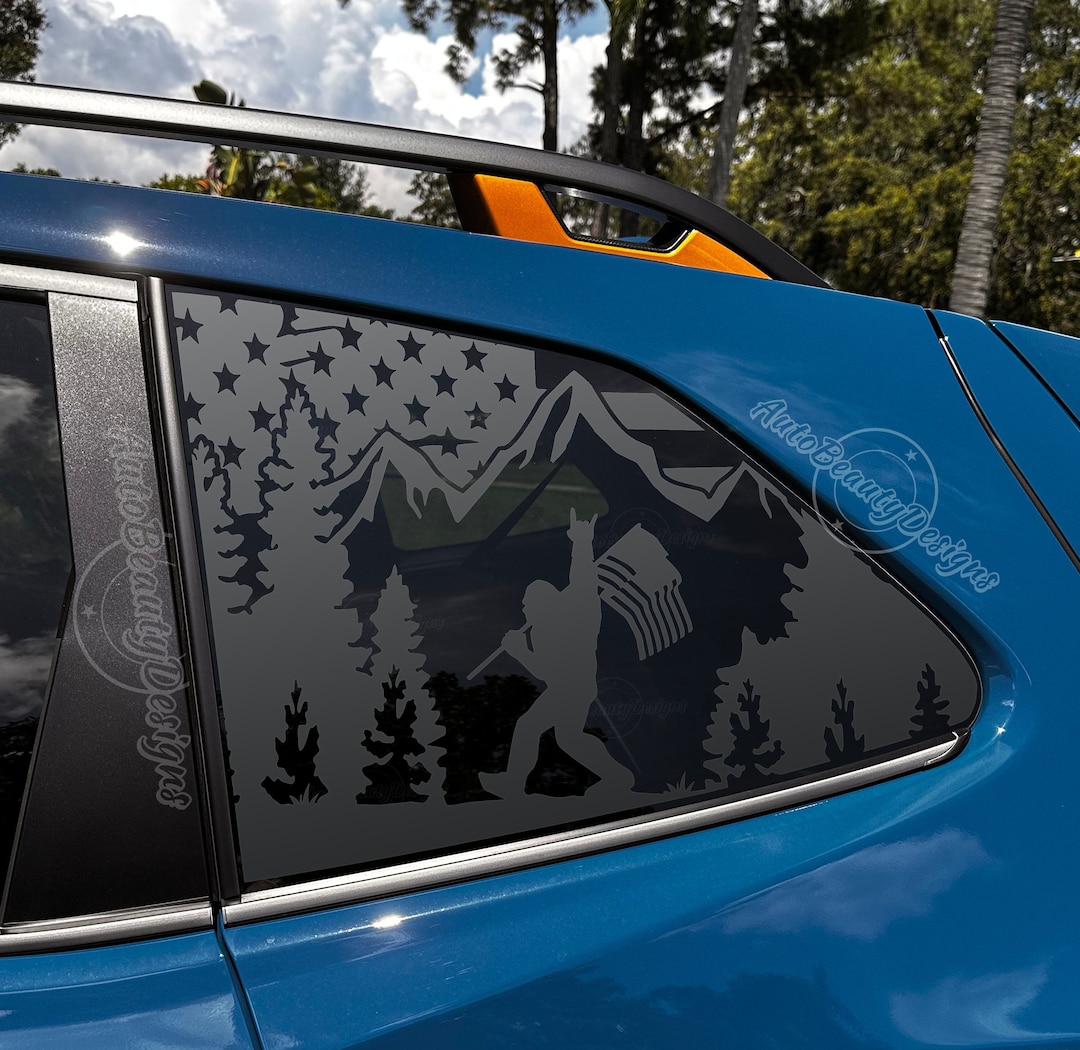 Fits 2019-2024 Subaru Forester Rear Side Window Sasquatch Bigfoot ...