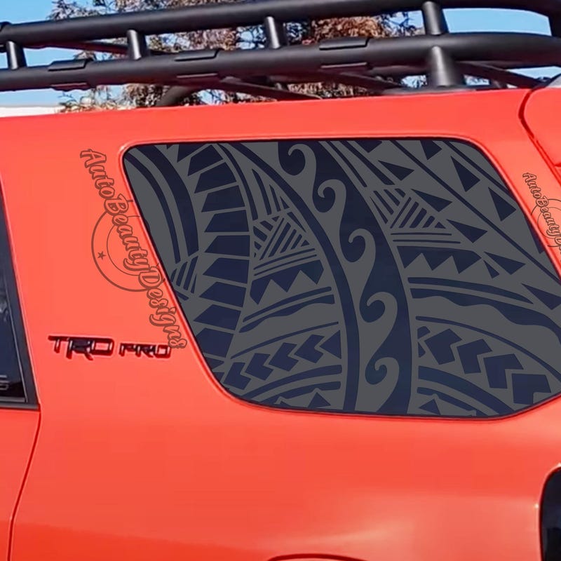 Samoan Tribal Car Decals - Etsy