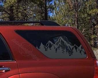 Fits 2010-2024 Toyota 4runner Rear Side Windows Topography Topo ...
