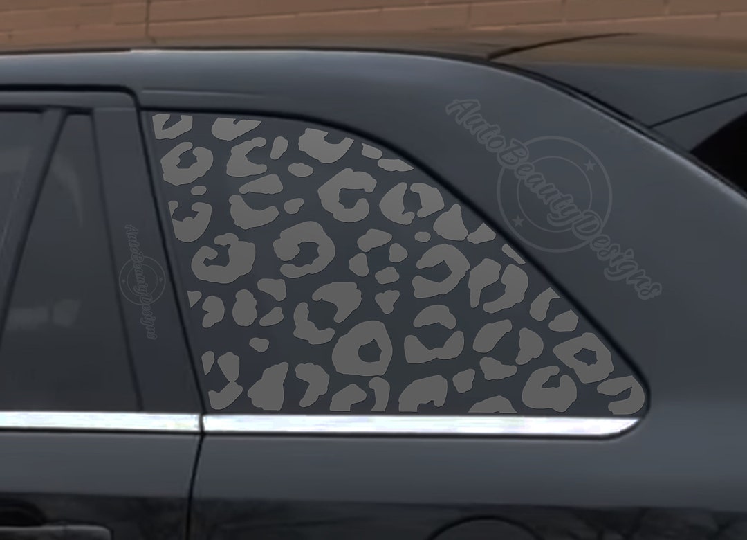 Fits 2007-2014 Ford Edge Rear Side Window Leopard Cheetah Print Decal ...