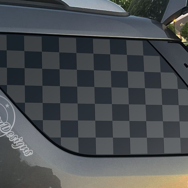 Checker Board Decal - Etsy