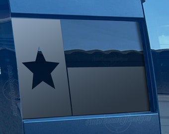 Texas Rear Window Decal - Etsy
