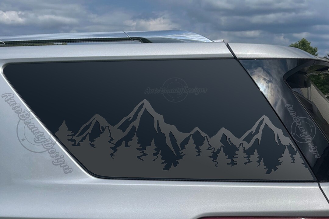 Fits 2018-2023 Chevrolet Traverse Rear Side Window Mountain Tree ...