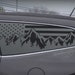 Fits 2009-2017 Chevrolet Traverse Rear Side Window American Flag ...