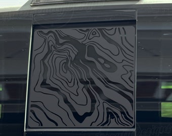 Tacoma Middle Window Decal - Etsy