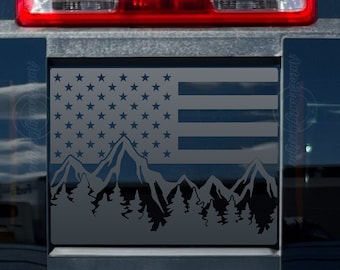 Fits 2014-2018 Chevy Silverado Rear Middle Sliding Window Distressed ...