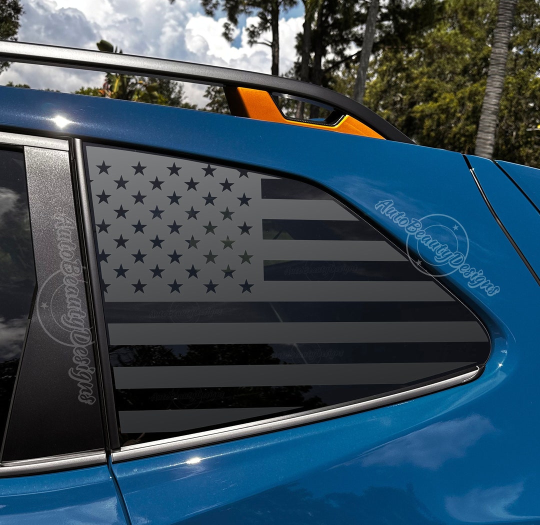 Fits 2019-2024 Subaru Forester Rear Side Window American Flag Decal ...
