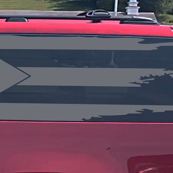 Gmc Yukon Black Flag Decal - Etsy