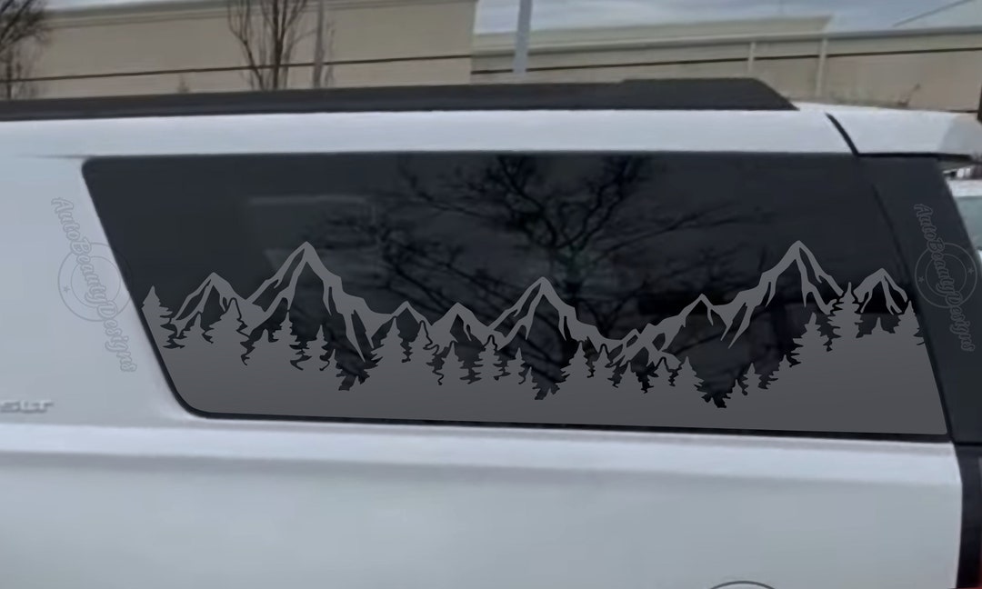 Fits 2015-2020 Cadillac Escalade ESV Rear Side Window Mountain Tree ...