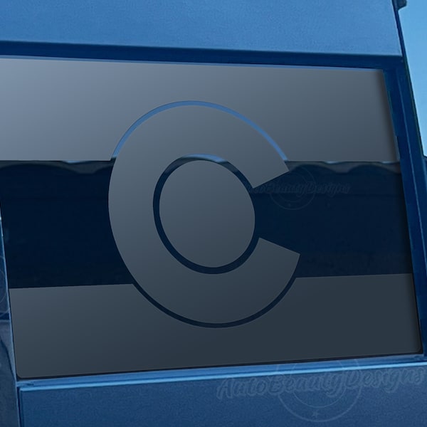 Chevy Colorado Window Decal - Etsy